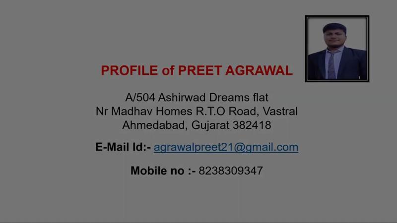 Preet Agrawal on LinkedIn: Visual Profile of Preet Agrawal Preet Agrawal on LinkedIn: Visual Profile of Preet Agrawal