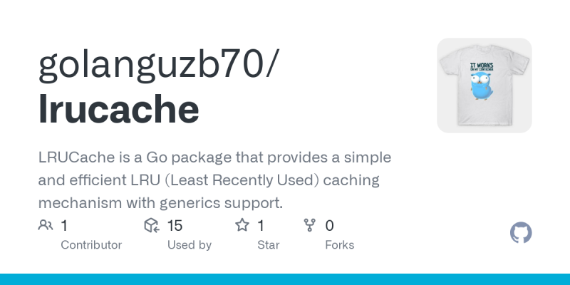 Azizbek Hojimurotov on LinkedIn: GitHub - golanguzb70/lrucache ... Azizbek Hojimurotov on LinkedIn: GitHub - golanguzb70/lrucache ...
