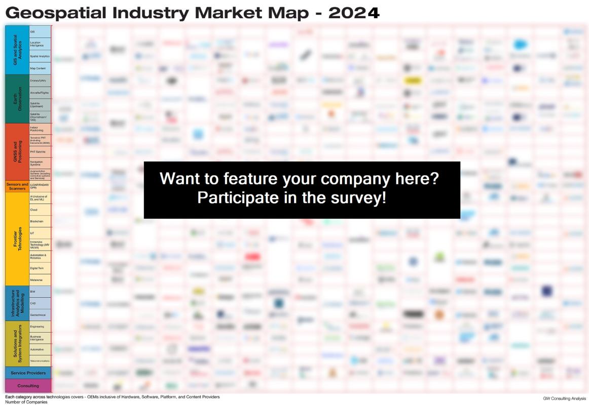 Geospatial World on LinkedIn: Geospatial Industry Market Map - 2024 Geospatial World on LinkedIn: Geospatial Industry Market Map - 2024
