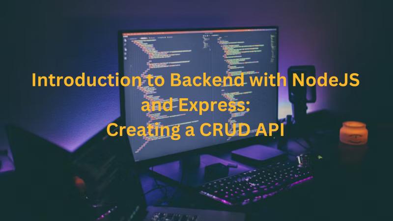 Florin Lungu on LinkedIn: How to Create a CRUD API – NodeJS and Express ... Florin Lungu on LinkedIn: How to Create a CRUD API – NodeJS and Express ...