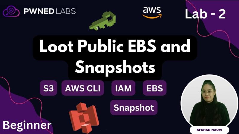 Loot Public EBS Snapshots by Pwned Labs | Afshan N. posted on the topic ... Loot Public EBS Snapshots by Pwned Labs | Afshan N. posted on the topic ...