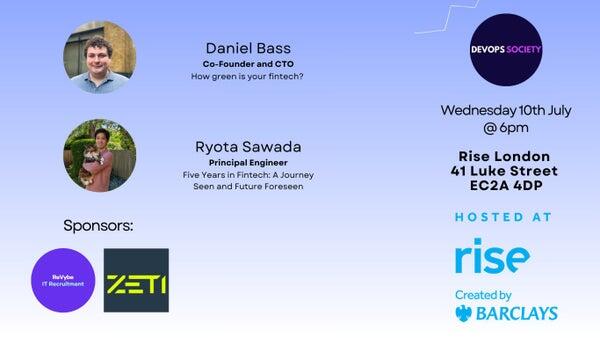 DevOps Society on LinkedIn: DevOps Society, London Fintech Meetup ... DevOps Society on LinkedIn: DevOps Society, London Fintech Meetup ...