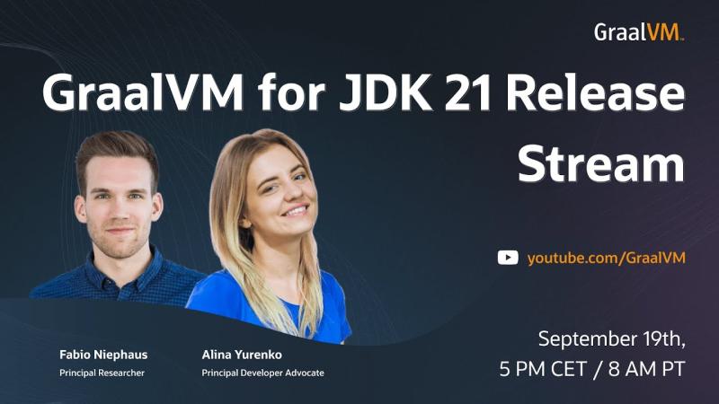 GraalVM on LinkedIn: GraalVM for JDK 21 Release Stream π GraalVM on LinkedIn: GraalVM for JDK 21 Release Stream π