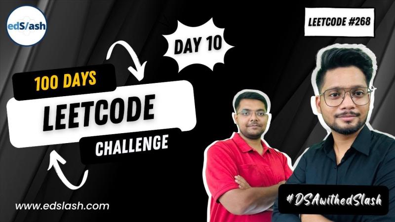 Saurabh Bansal on LinkedIn: LeetCode 268 | Missing Number | Day 10 ... Saurabh Bansal on LinkedIn: LeetCode 268 | Missing Number | Day 10 ...