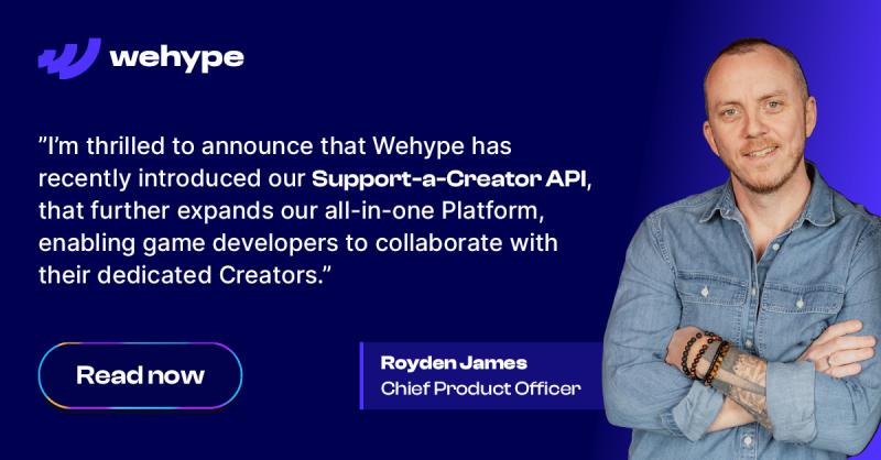 Wehype on LinkedIn: Blog: Wehype's Support-a-Creator: Elevating Game ... Wehype on LinkedIn: Blog: Wehype's Support-a-Creator: Elevating Game ...