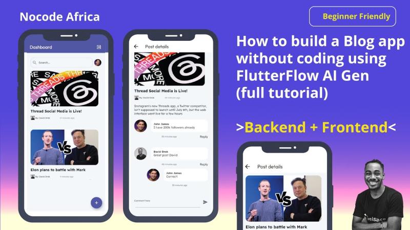 Nocode Africa on LinkedIn: How to build a Blog app without coding using ... Nocode Africa on LinkedIn: How to build a Blog app without coding using ...