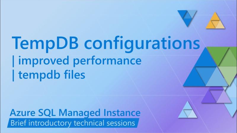 Emad Adel on LinkedIn: Configure tempdb for improved performance Emad Adel on LinkedIn: Configure tempdb for improved performance