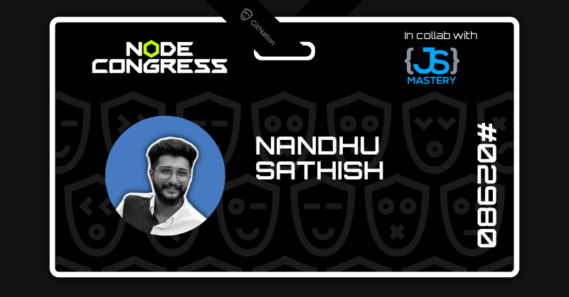 Nandhu Sathish on LinkedIn: Check out my badge & claim your free Node ... Nandhu Sathish on LinkedIn: Check out my badge & claim your free Node ...