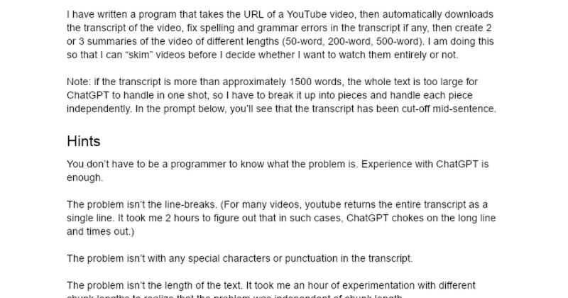 Navin Kabra on LinkedIn: Debugging ChatGPT Navin Kabra on LinkedIn: Debugging ChatGPT