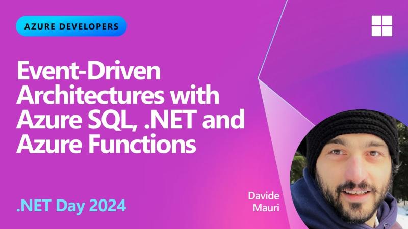 Viorel Buliga on LinkedIn: Event-Driven Architectures with Azure SQL ... Viorel Buliga on LinkedIn: Event-Driven Architectures with Azure SQL ...
