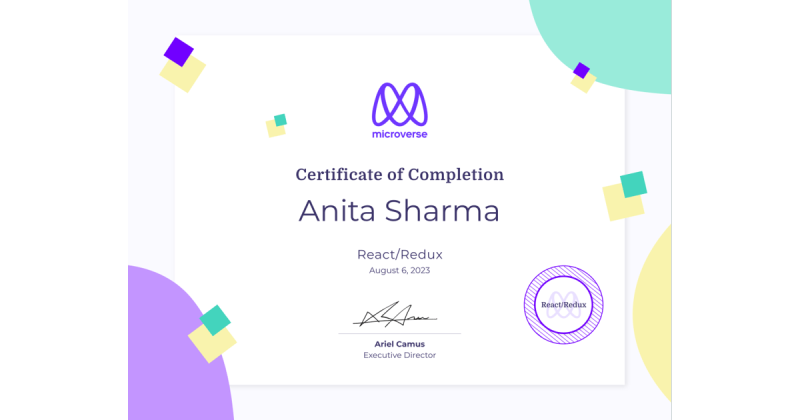 Anita Sharma on LinkedIn: Microverse React & Redux Module • Anita ... Anita Sharma on LinkedIn: Microverse React & Redux Module • Anita ...