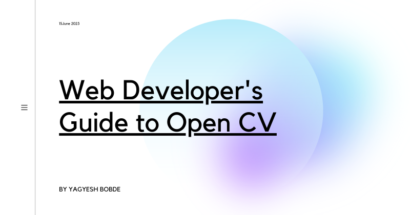 OpenCV on LinkedIn: Unleashing the Power of Computer Vision: OpenCV for ... OpenCV on LinkedIn: Unleashing the Power of Computer Vision: OpenCV for ...