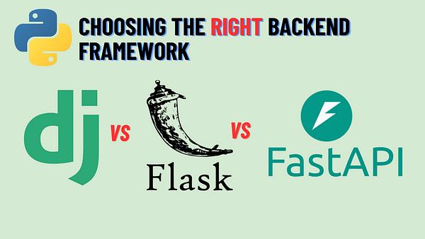 Apoorv Pandey on LinkedIn: Choosing the Right Backend Framework: Django ... Apoorv Pandey on LinkedIn: Choosing the Right Backend Framework: Django ...