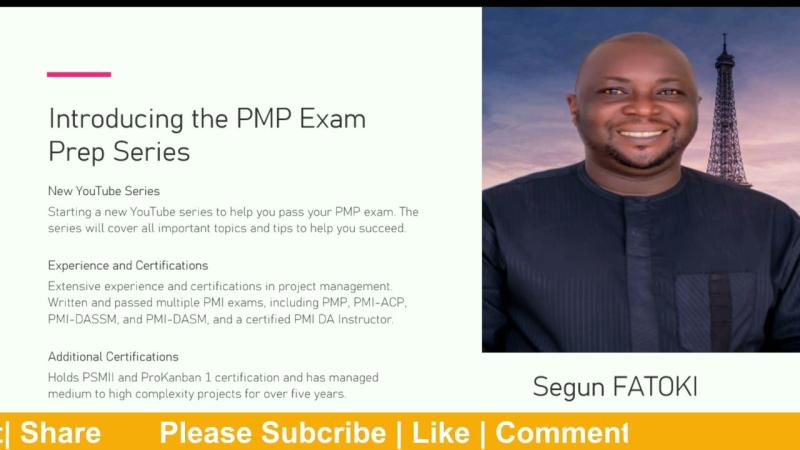 Segun FATOKI PMP® on LinkedIn: PMP Exam Prep Series Segun FATOKI PMP® on LinkedIn: PMP Exam Prep Series