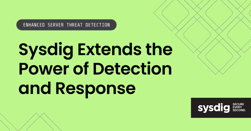 Tiziano Tarolla on LinkedIn: Sysdig Extends the Power of Detection and ... Tiziano Tarolla on LinkedIn: Sysdig Extends the Power of Detection and ...