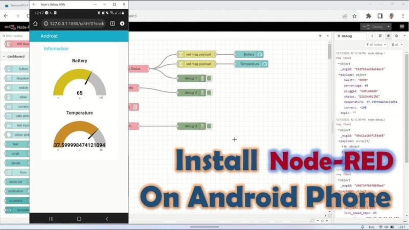 Yaser Ali Husen on LinkedIn: Install Node RED on Android, and Test ... Yaser Ali Husen on LinkedIn: Install Node RED on Android, and Test ...