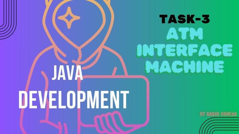 Harsh Sonkar on LinkedIn: Codsoft Task --3 ATM-interface-machine Harsh Sonkar on LinkedIn: Codsoft Task --3 ATM-interface-machine