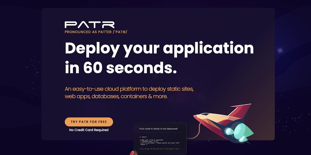 Kavin Raj K R on LinkedIn: PATR - Product Information, Latest Updates ... Kavin Raj K R on LinkedIn: PATR - Product Information, Latest Updates ...