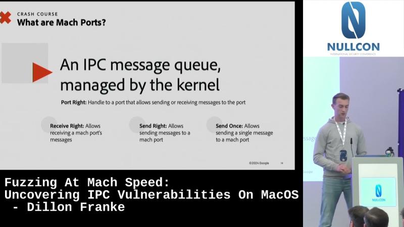 Dillon Franke's talk at NullconBerlin | NULLCON posted on the topic ... Dillon Franke's talk at NullconBerlin | NULLCON posted on the topic ...