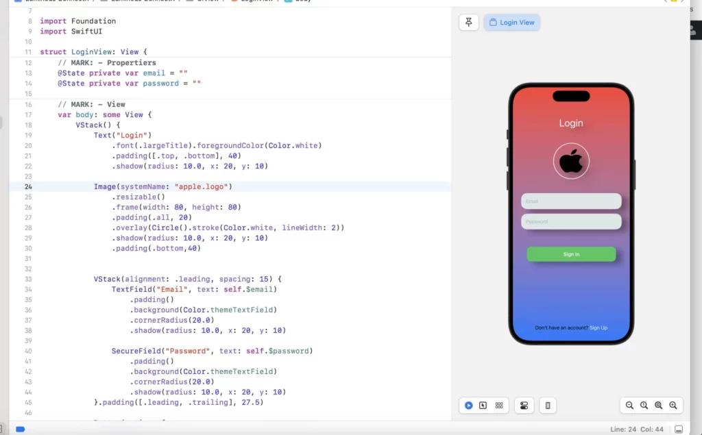 Parmit Singh on LinkedIn: Create a Login Page in SwiftUI – using ... Parmit Singh on LinkedIn: Create a Login Page in SwiftUI – using ...