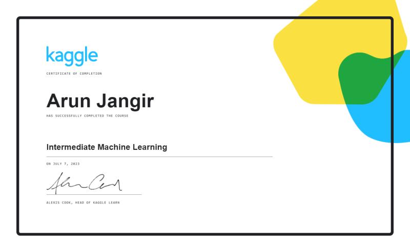 Arun Jangir on LinkedIn: I've completed the Intermediate Machine ... Arun Jangir on LinkedIn: I've completed the Intermediate Machine ...
