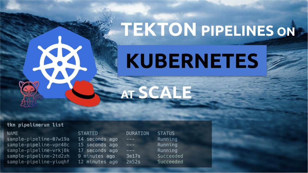 Donald Lutz on LinkedIn: Running Tekton Pipelines on Kubernetes at ... Donald Lutz on LinkedIn: Running Tekton Pipelines on Kubernetes at ...