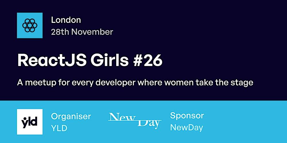 ReactJS Girls on LinkedIn: ReactJS Girls #26 ReactJS Girls on LinkedIn: ReactJS Girls #26