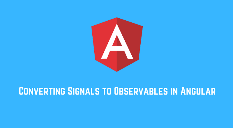Netanel Basal on LinkedIn: Converting Signals to Observables in Angular ... Netanel Basal on LinkedIn: Converting Signals to Observables in Angular ...
