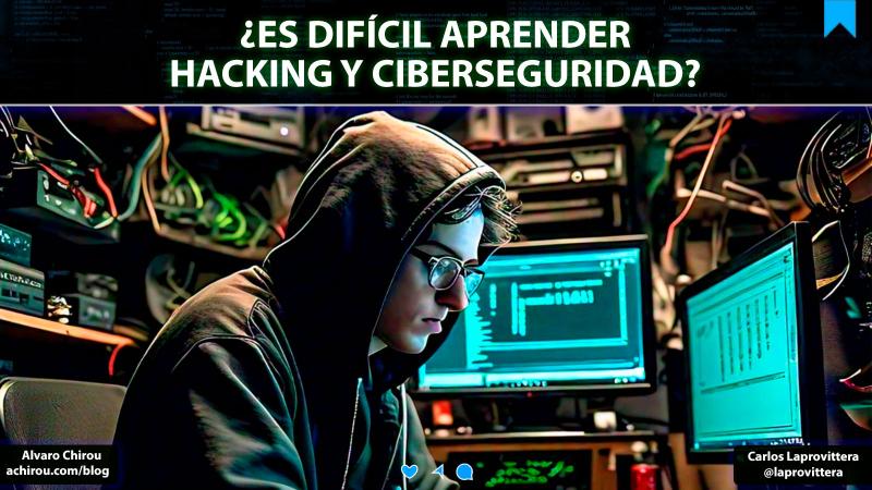 Alvaro Chirou en LinkedIn: ¿Es difícil aprender hacking y ... Alvaro Chirou en LinkedIn: ¿Es difícil aprender hacking y ...