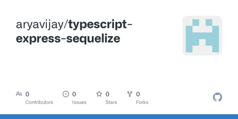 Vijay Kumar on LinkedIn: GitHub - aryavijay/typescript-express-sequelize Vijay Kumar on LinkedIn: GitHub - aryavijay/typescript-express-sequelize