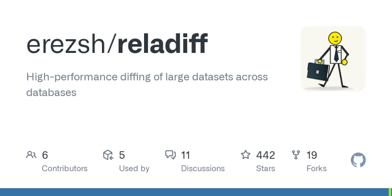 Stefano Fago on LinkedIn: GitHub - erezsh/reladiff: High-performance ... Stefano Fago on LinkedIn: GitHub - erezsh/reladiff: High-performance ...