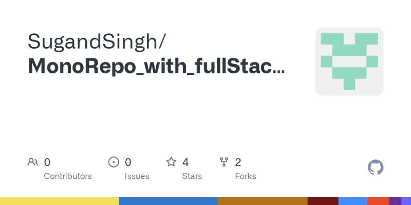 Sugand Singh on LinkedIn: GitHub - SugandSingh/MonoRepo_with ... Sugand Singh on LinkedIn: GitHub - SugandSingh/MonoRepo_with ...