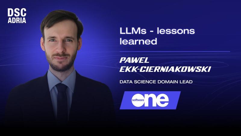 DSC ADRIA on LinkedIn: LLMs - lessons learned | Pawel Ekk-Cierniakowski ... DSC ADRIA on LinkedIn: LLMs - lessons learned | Pawel Ekk-Cierniakowski ...