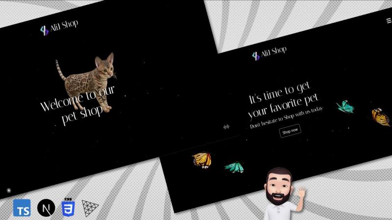 Ali Jeblawi 🇸🇾 on LinkedIn: Animated 3D Pets Shop Landing Page | Three ... Ali Jeblawi 🇸🇾 on LinkedIn: Animated 3D Pets Shop Landing Page | Three ...