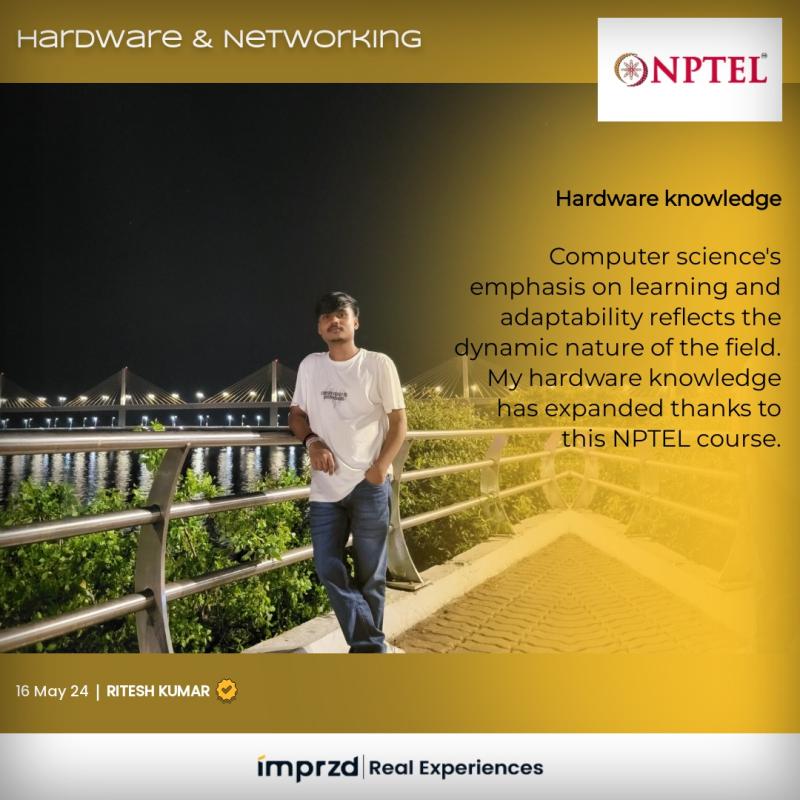 Ritesh Kumar on LinkedIn: NPTEL Ritesh Kumar on LinkedIn: NPTEL