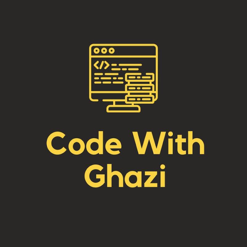 Ghazi Khan on LinkedIn: Code With Ghazi Ghazi Khan on LinkedIn: Code With Ghazi