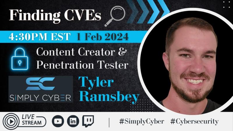 Tyler Ramsbey on LinkedIn: Finding CVEs with Tyler Ramsbey Tyler Ramsbey on LinkedIn: Finding CVEs with Tyler Ramsbey