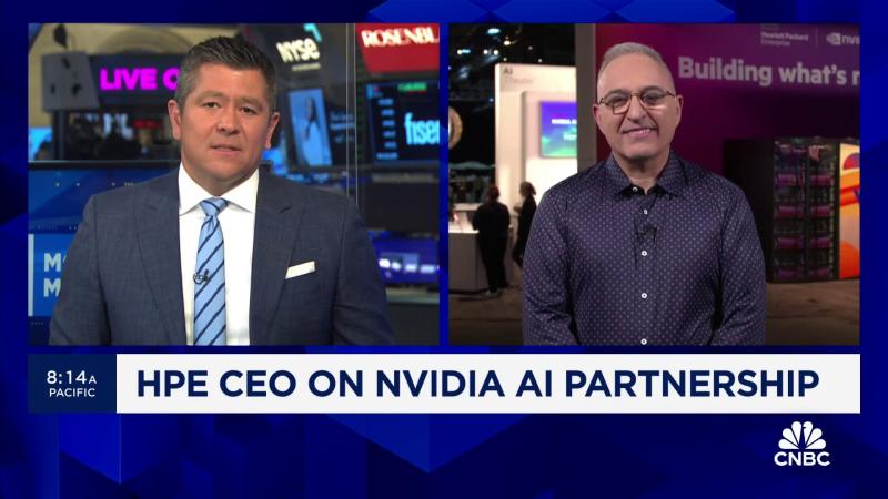 Rania Ben malek on LinkedIn: HPE CEO on HPE-Nvidia AI partnership Rania Ben malek on LinkedIn: HPE CEO on HPE-Nvidia AI partnership