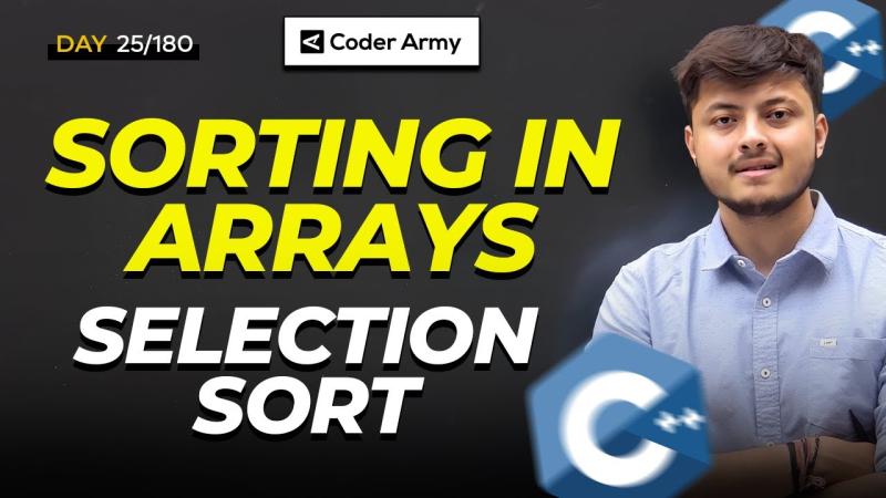 Nitin Shekhawat on LinkedIn: Lecture 19: SELECTION SORT Algorithm with ... Nitin Shekhawat on LinkedIn: Lecture 19: SELECTION SORT Algorithm with ...