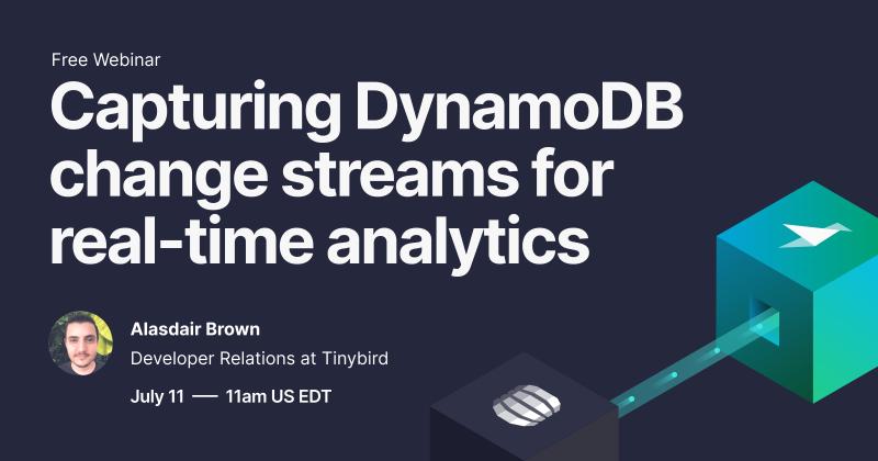 Alison McCabe on LinkedIn: Capturing DynamoDB Change Streams for Real ... Alison McCabe on LinkedIn: Capturing DynamoDB Change Streams for Real ...