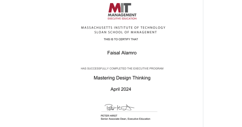 Faisal Alamro on LinkedIn: Mastering Design Thinking • Faisal Alamro ... Faisal Alamro on LinkedIn: Mastering Design Thinking • Faisal Alamro ...