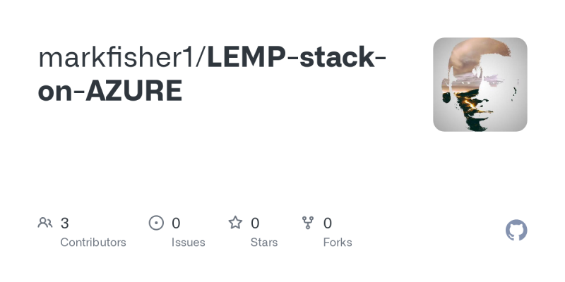 Daniel Akinbade ☁️ on LinkedIn: GitHub - markfisher1/LEMP-stack-on-AZURE Daniel Akinbade ☁️ on LinkedIn: GitHub - markfisher1/LEMP-stack-on-AZURE