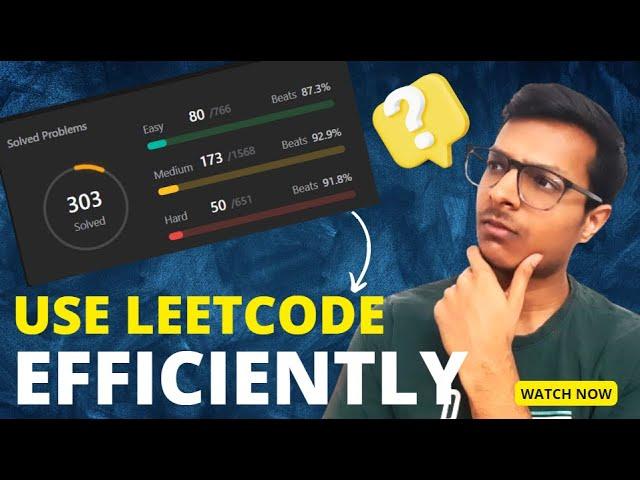 Sahil Agrawal on LinkedIn: How to use Leetcode Efficiently | Complete ... Sahil Agrawal on LinkedIn: How to use Leetcode Efficiently | Complete ...