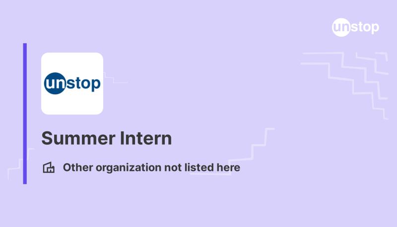 Anil Pal on LinkedIn: Summer Internship Anil Pal on LinkedIn: Summer Internship