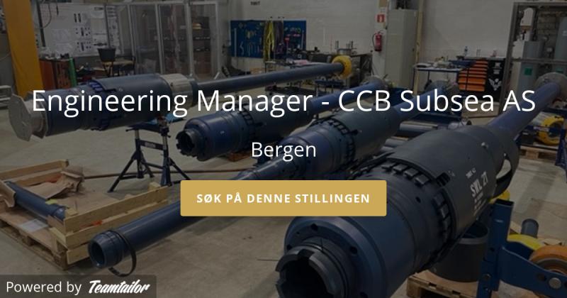 Cecilie Sælen på LinkedIn: Engineering Manager - CCB Subsea AS - Visere Cecilie Sælen på LinkedIn: Engineering Manager - CCB Subsea AS - Visere