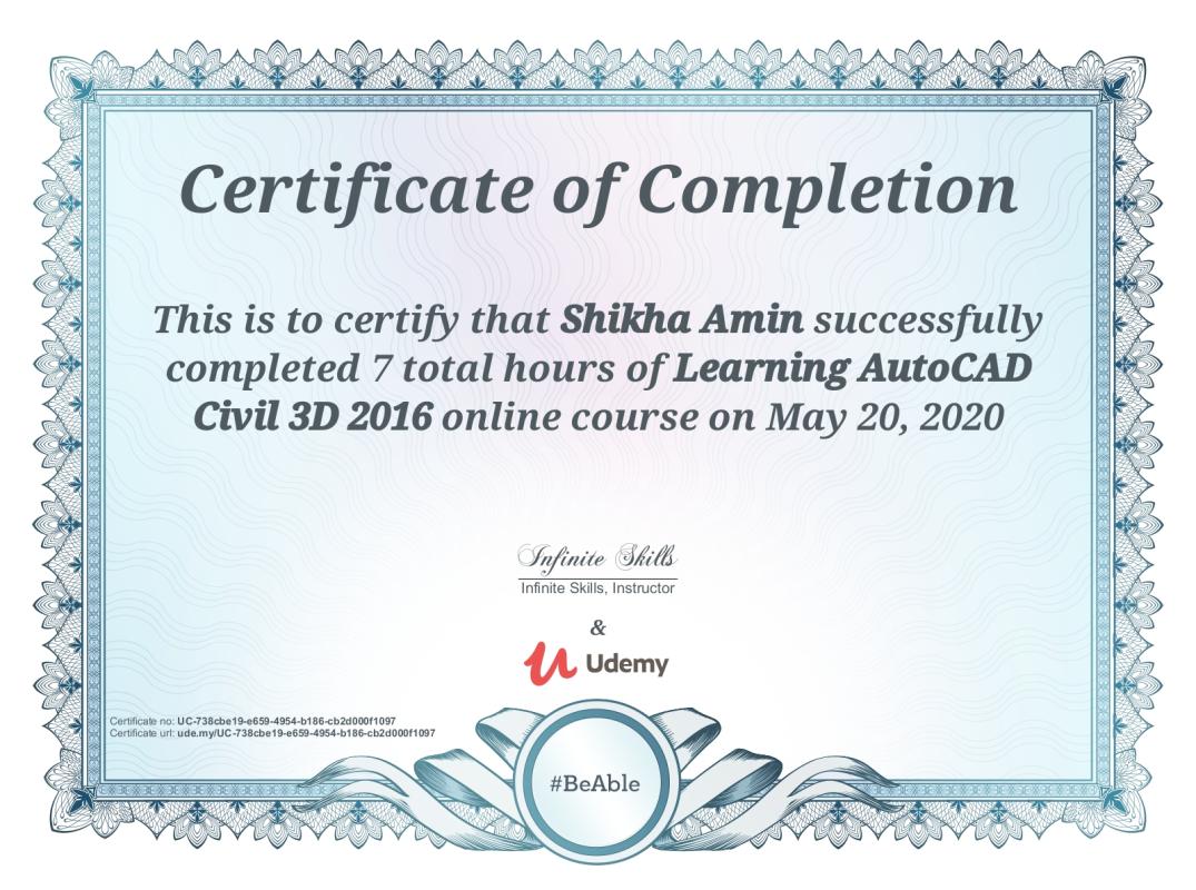 Shikha Amin on LinkedIn: Udemy Course Completion Certificate Shikha Amin on LinkedIn: Udemy Course Completion Certificate
