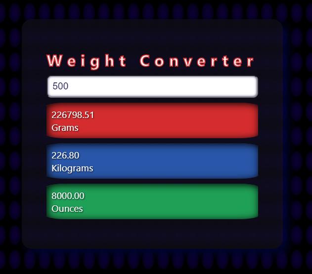 kemi owoyele on LinkedIn: Build a weight converter app with React js kemi owoyele on LinkedIn: Build a weight converter app with React js