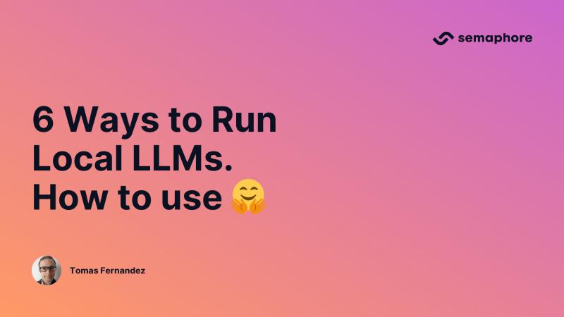 Shashika J. on LinkedIn: 6 Ways to Run LLMs Locally (also how to use ... Shashika J. on LinkedIn: 6 Ways to Run LLMs Locally (also how to use ...