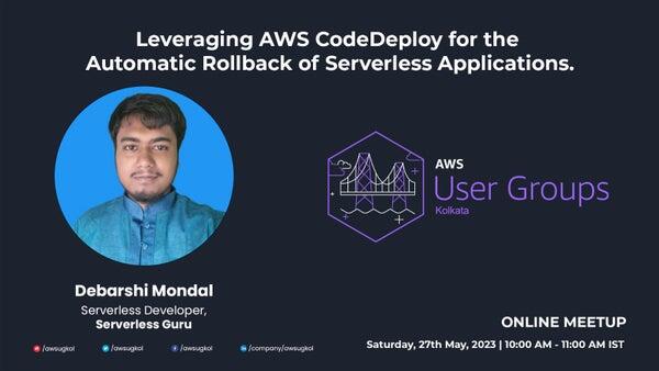 Debarshi Mondal on LinkedIn: AWS Users Group Kolkata May month meetup ... Debarshi Mondal on LinkedIn: AWS Users Group Kolkata May month meetup ...