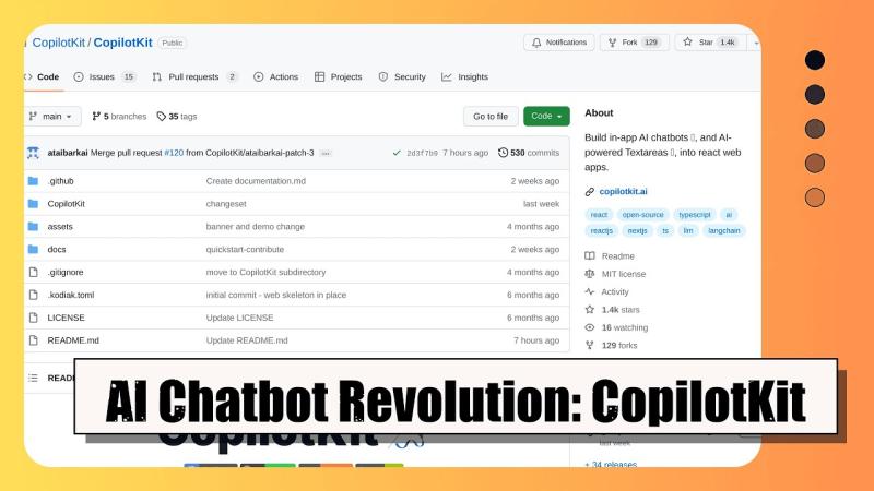 Marcel Broschk on LinkedIn: Introducing CopilotKit: Build AI Chatbots ... Marcel Broschk on LinkedIn: Introducing CopilotKit: Build AI Chatbots ...